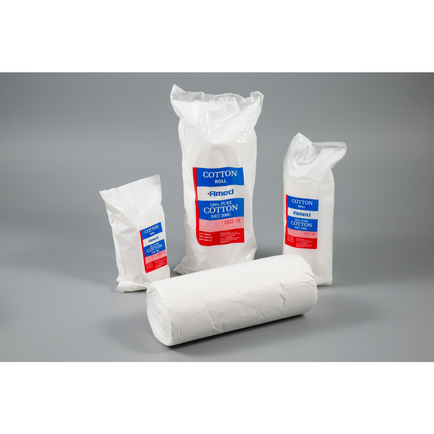 Absorbent Surgical Medical Cotton Wool Roll 500g from China ...