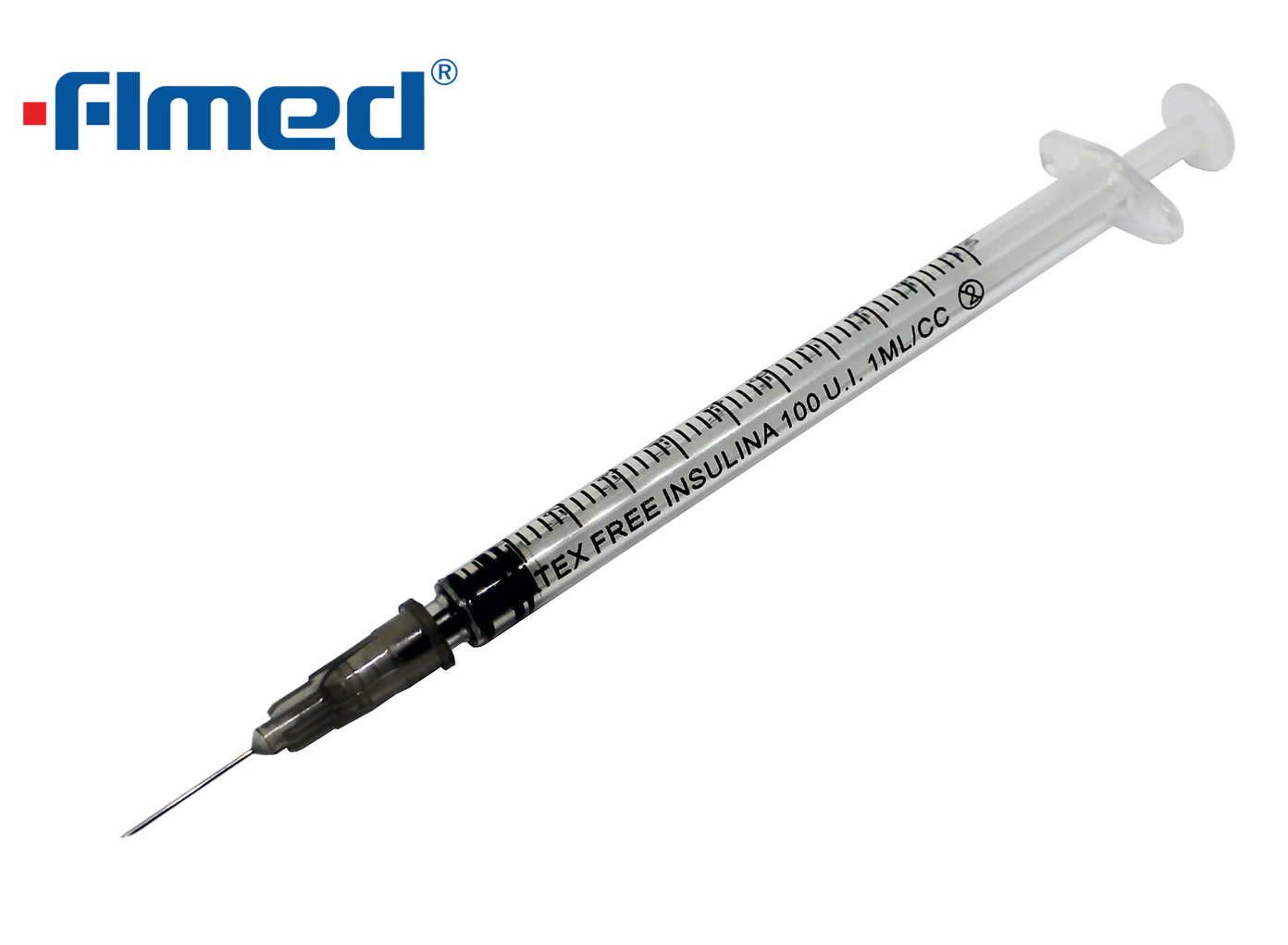 1ml Disposable Insulin Syringe with 25g 26g 27g 28g 29g Mounted Needles ...