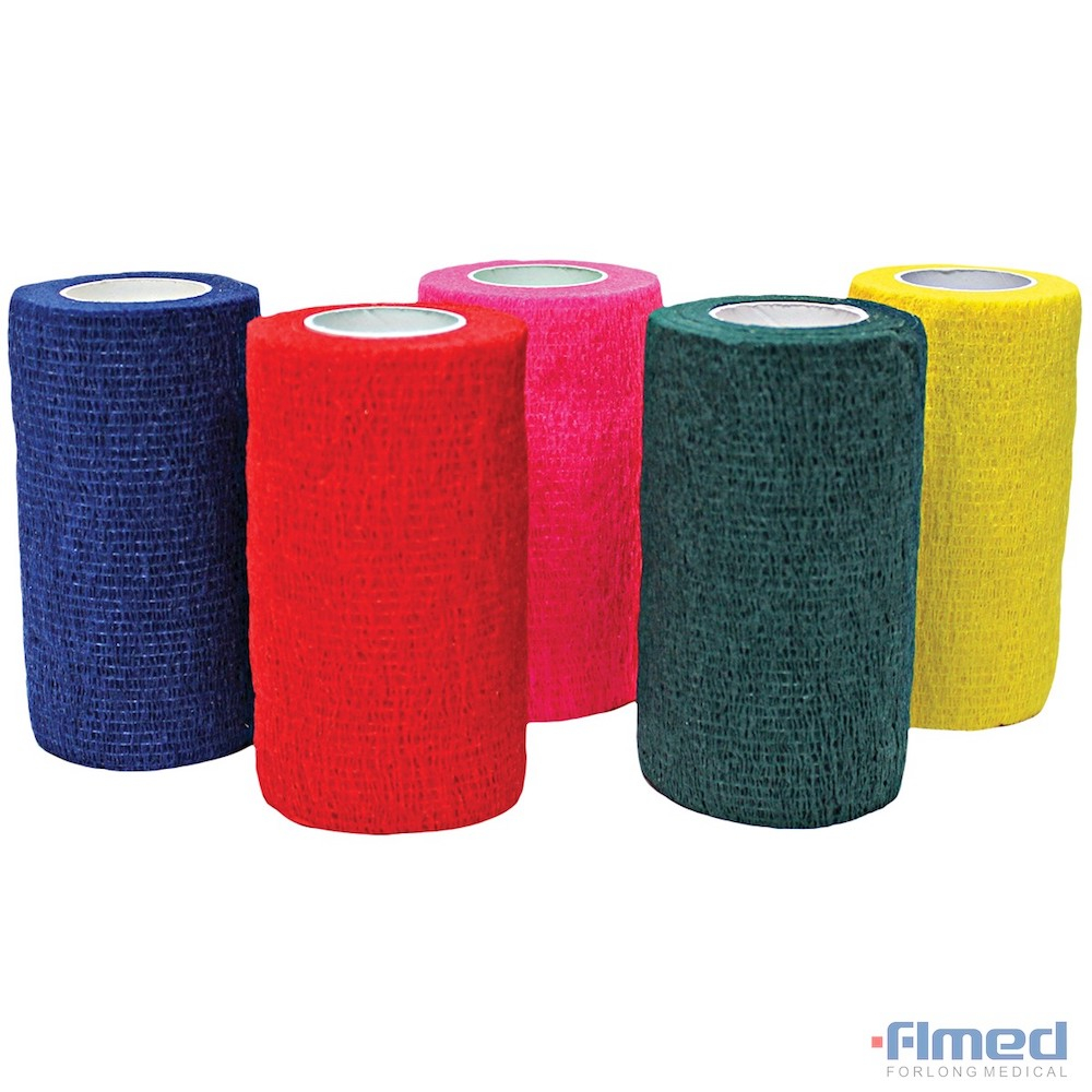 COHESIVE BANDAGE 10cm 12 PACK – ASSORTED COLOURS from China ...